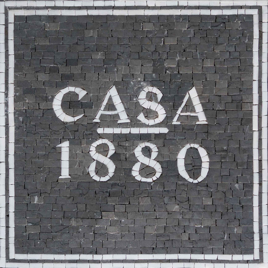 Custom Mosaic Art - Casa 1880 | Signs-Logos | Mozaico